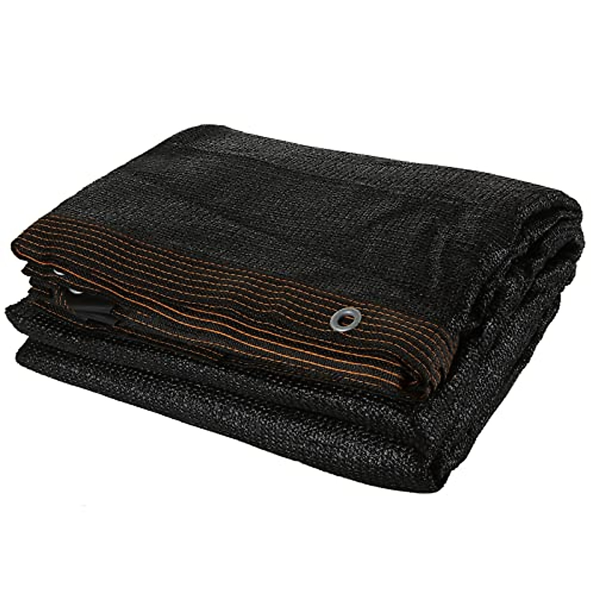 CertBuy Black Shade Cloth 10 x 20 FT, Sunblock Shade Cloth with Grommets, Garden Sun Shade Cloth for Plants, Shade Cloth for Greenhouse, Plants Cover, Patio, Outside, UV Resistant Shading Net