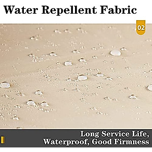 GBEN Swing Canopy Replacement Waterproof UV Resistant Durable Removable Swing Cover with Swing Chair CoverPatio Canopy Swing Cover for Outdoor (No Steel Frame) 22.6.17