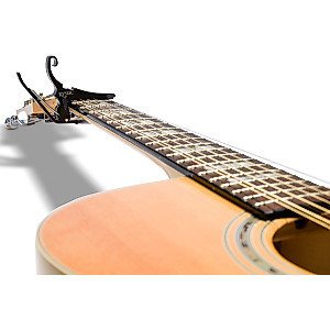 Kyser Quick-Change Guitar Capo for 12-string guitars, Black, KG12B