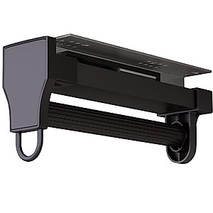 Necygoo Pull Out Closet Rods Retractable 41cm 16” Pants Hanger Clothes Rack with Screws Valet Rod for Closet Pull Out