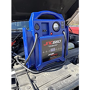 Clore Automotive Jump-N-Carry JNC660 1700 Peak Amp 12 Volt Jump Starter , Blue