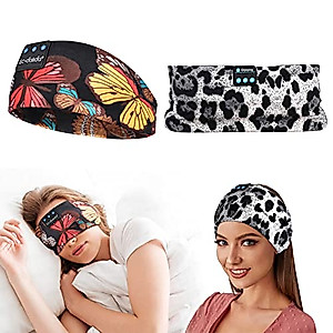 Bluetooth Headband Headphones Wireless Sleep Headphones, Music Sports Headband for Sleeping, Jogging, Workout, Yoga, Sleeping Headphones