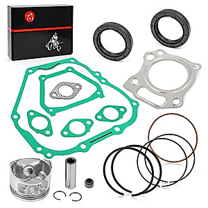 301cc Piston & Ring and Gasket Seal Engine Rebuild Kit STD Compatible with Yamaha Golf Cart G11 G16 G20 1996-2002