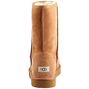UGG Men's Classic Short Sheepskin Boots, Chestnut, 10 D(M) US