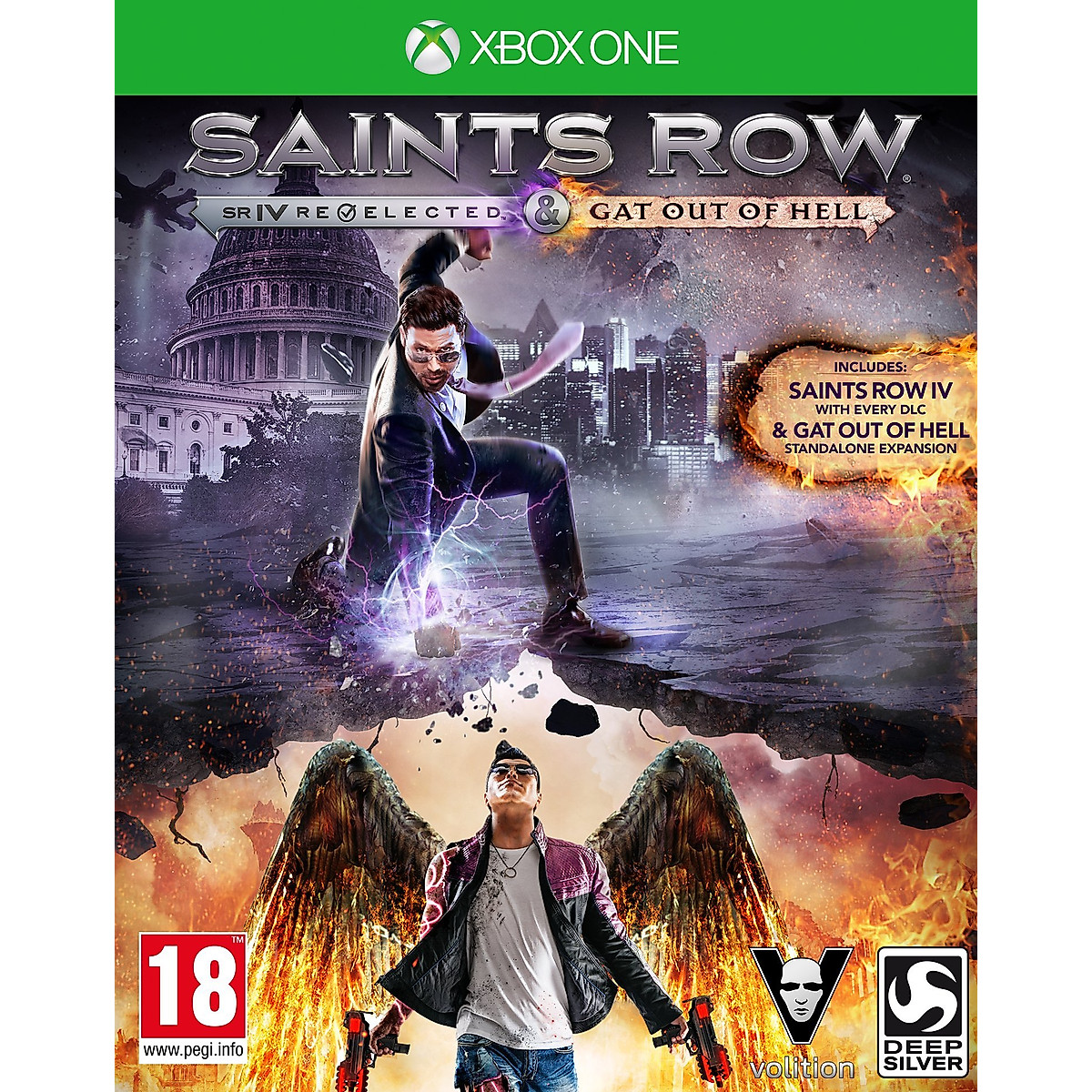 Koch International Saints Row Iv Re-Elected & Saints Row: Gat Out Of Hell (Xbox One)
