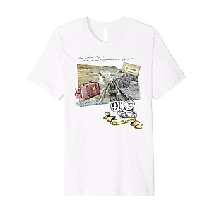 Harry Potter Hogwarts Express Flying Ford Anglia Premium T-Shirt