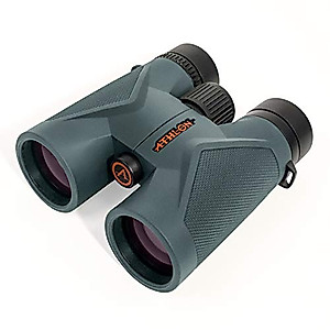 Athlon Optics 8x42 Midas UHD Gray Binoculars with ED Glass for Adults and Kids, High-Powered Binoculars for Hunting, Birdwatching, and More