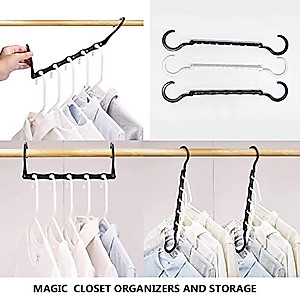 5 Pack - Pants Hangers Space Saving Closet Organizer Pant Hangers Home Organization Hanger Space Saving Hangers Closet Organizers Pants Hanger Pant Hanger Clothes Hangers