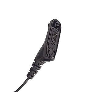 KS K-STORM Covert Acoustic Tube Walkie Talkie Earpiece Surveillance Headset with Mic Compatible with Motorola APX1000 APX4000 APX6000 APX7000 XPR6000 XPR6550 XPR7000 XPR7550 Two-Way Radio (1 Pack)