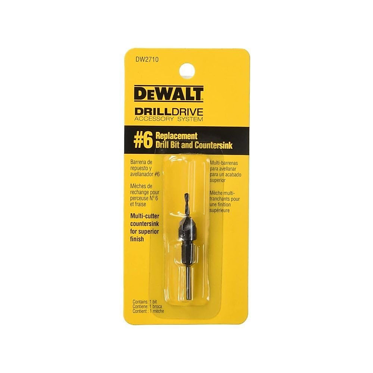 DeWalt DW2710#6 Replacement Drill Bit & Countersink