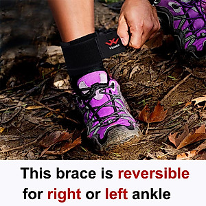 Vinaco 2 Pack Breathable & Strong Ankle Brace for Sprained Ankle, Stabilize Ligaments, Prevent Re-Injury for men & women with Adjustable Wrap, ankle support for men