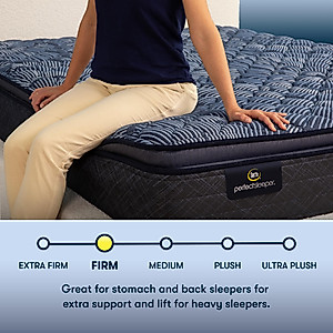 Serta Perfect Sleeper Ultimate 14.5" Twin Mattress - Firm Pillow Top, Cooling Gel Memory Foam, Pocket Innersprings for Motion Isolation, Edge Support, CertiPUR-US Certified - Oasis Sleep