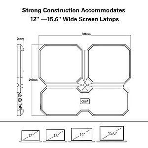 DeepCool Laptop Cooling Pad (Multi Core X6)