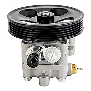 PHILTOP Power Steering Pump 21-167 OE Replacement For SX4 2007 2008 2009 2.0L L4 with Pulley, 4911080J00 Power Assist Pump, Automotive Replacement Power Steering Pumps