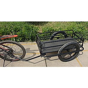 Trail-Monster Cargo Trailer, Matte Black