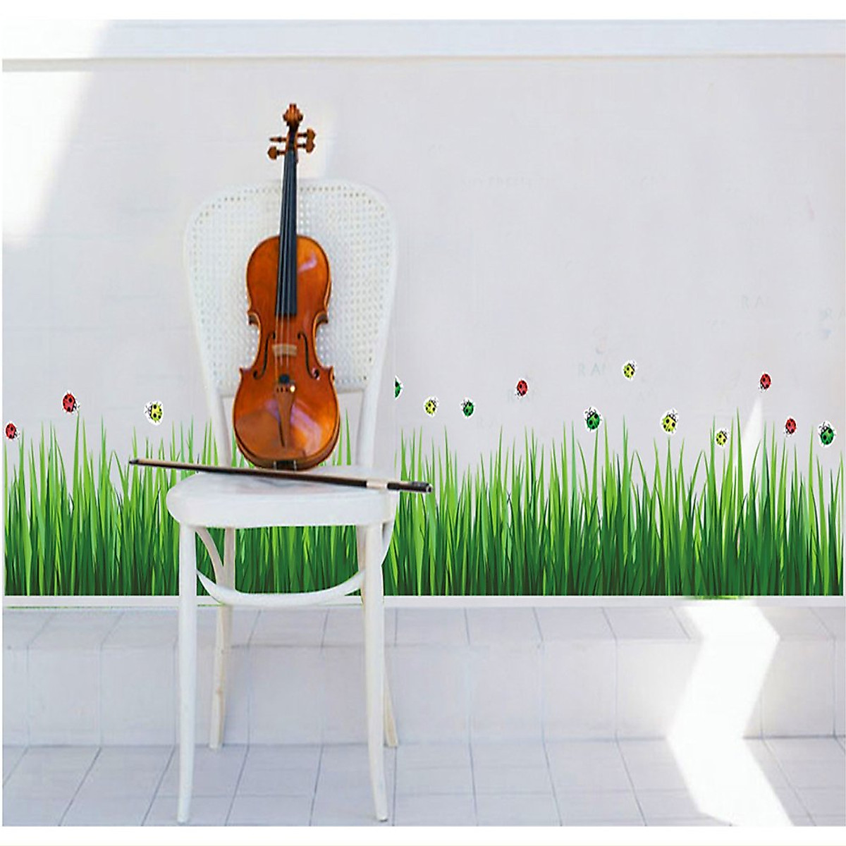 Wall Stickers Removable Decals Wall Decor Decorative for Children Kids Living Room​ (Grass)