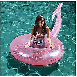 Glaceon Giant Inflatable Water Float Adult Pool Inflatable Water Lounger Floating Row Toys Swimming Ring Suitable The Beach Summer Party Outdoor Water Recreation