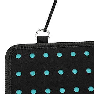 JUXYES Shoe Charms Organizer Wall Hanging Collection Holder, 6 Loose-leaf Board Pieces Croc Shoe Charms Display Hanging Decoration Croc Charms Collection Storage Organizer