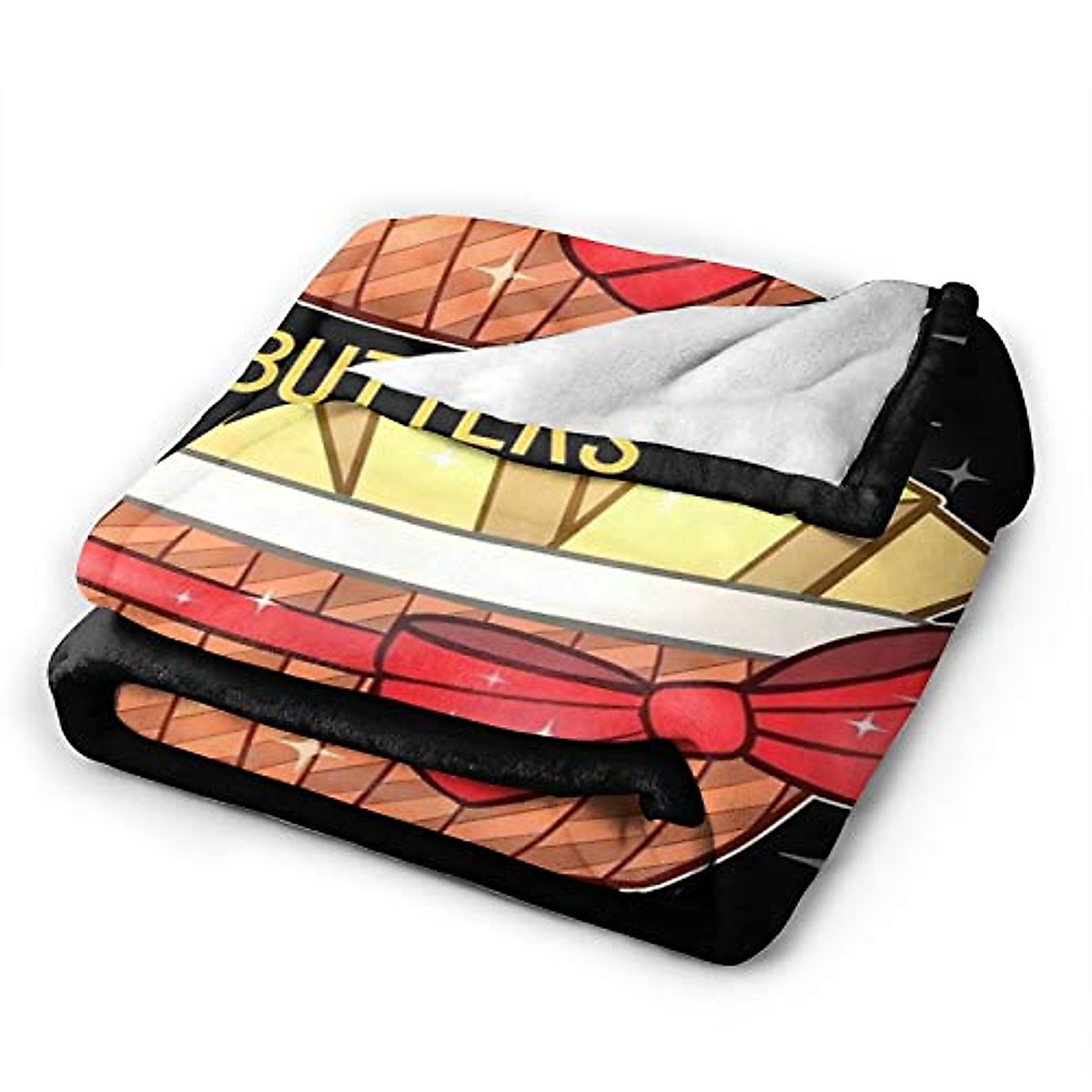 Woidxzxza FNAF Exotic Butters Ultra-Soft Micro Fleece Blanket Flannel Washable Lightweight Warm Plush Throw Blankets 60x50 in