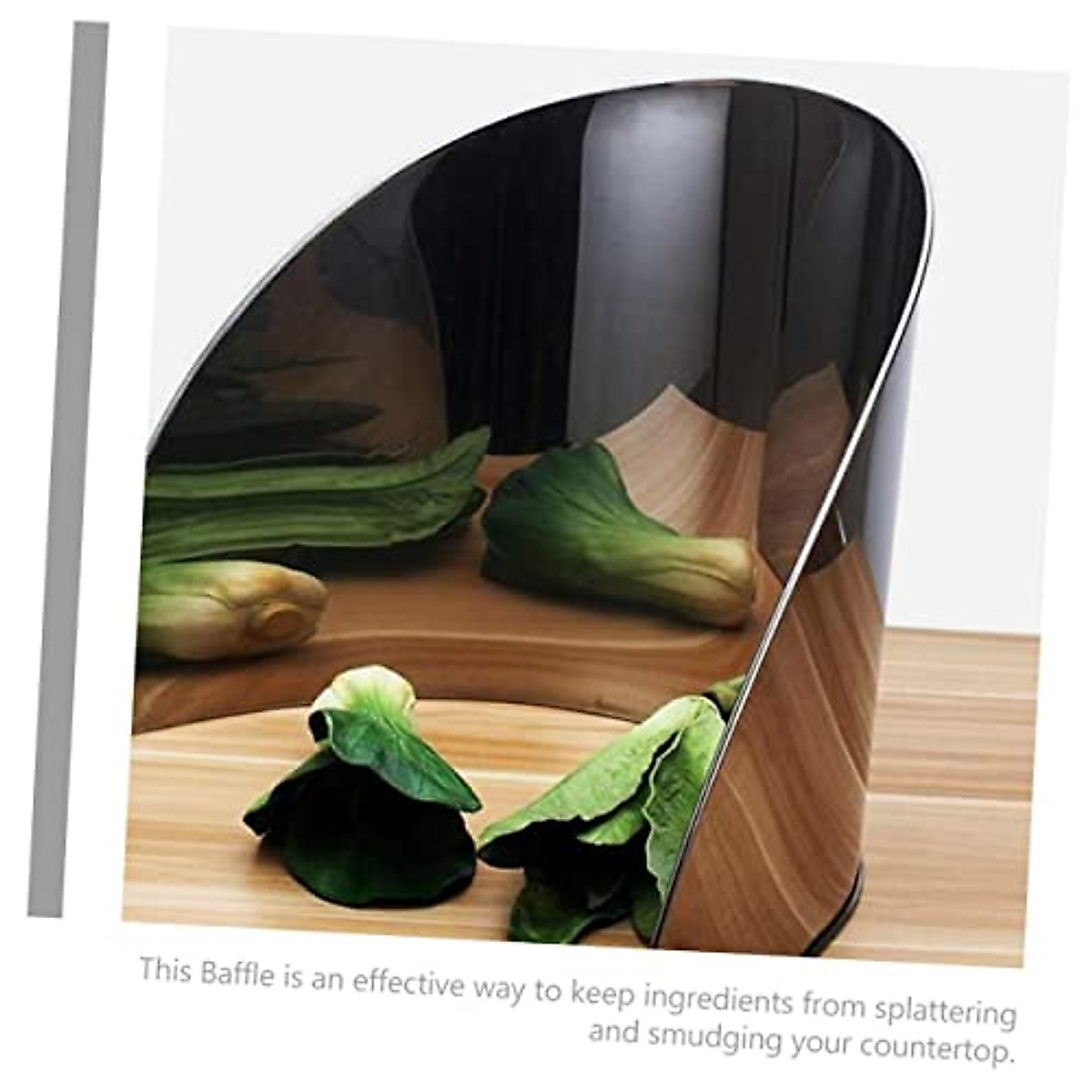 Cabilock Sink Screen Metal Screen Round Cutting Board Black Cutting Board Grill Weight Press Cutting Boards for Kitchen Dishwasher Safe Kitchen Accessory Compact Cutting Board Guard Baffle