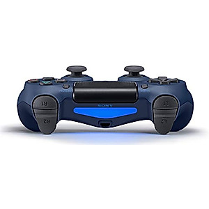 DualShock 4 Wireless Controller for PlayStation 4 - Midnight Blue (Renewed)