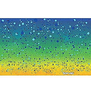 Tervis Mahi Pattern Insulated, 20 oz Stainless Tumbler, Clear and Black Slider Lid