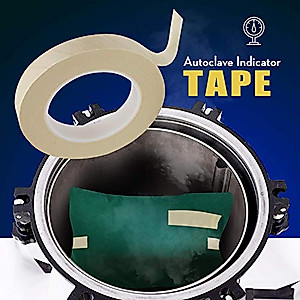 Ks-Tek Autoclave Tape-Sterilization Tape (3/4" Wide) 50m 2Roll