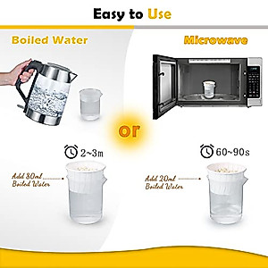 120g Wax Nose Wax Kit, Nose Hair Wax, Nose Wax with 40 Applicators, Quick & Painless Nose Hair Waxing Kit for Men and Women, Nose Hair Remover Wax Kits Used at Least 20 Times Usage