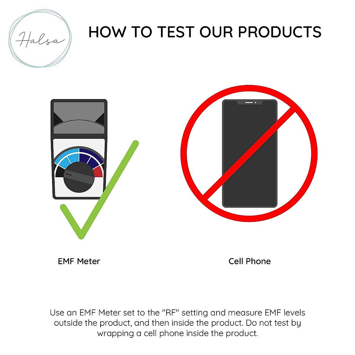 HALSA EMF Protection Hat, Faraday Beanie. EMF RF Shielding Silver Fabric. High Shielding Efficiency 99.99%. Reduce 5G, 4G, Cellular, WiFi, Bluetooth, Smart Meter RF Exposure.