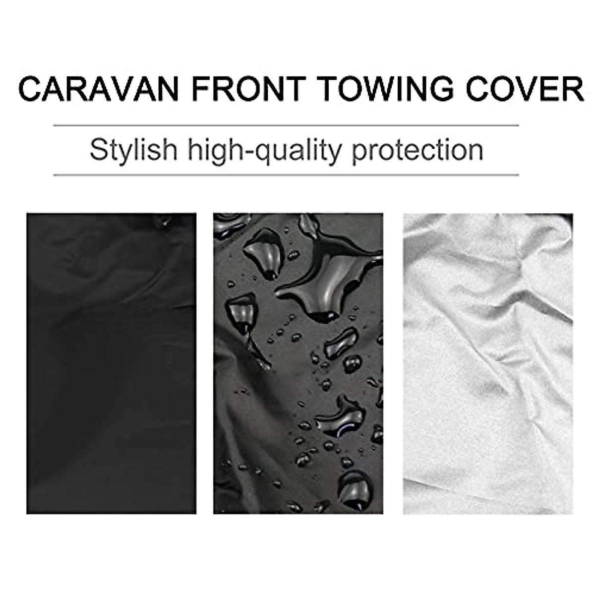 Large Chair Cover for Outside,Patio Stackable Chair Cover,High Back Chair Cover,Waterproof Chair Cover for 4-6 Stackable Dining Chair,UV Protection Cover for Garden Lawn Yard Furniture (68*68*72)