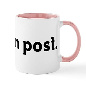 CafePress Fix It In Post Mug Ceramic Coffee Mug, Tea Cup 11 oz