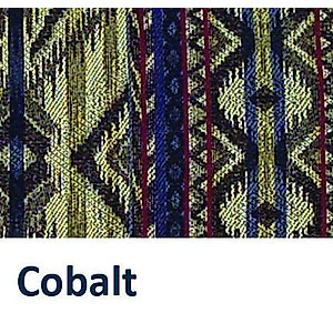 Diamond Wool Contoured Pressure Relief Western Saddle Pad with Shims for Horses 30x30 Round — 1/2" Thickness, Cobalt