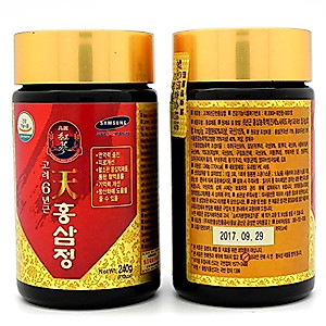 Korean 6years Root Red Ginseng Gold Extract, 240g(8.5oz) X 4ea, Saponin, Panax