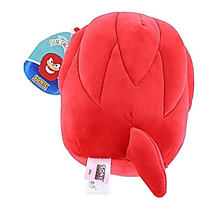 Squishmallows Kellytoy SEGA Sonic, Knuckles, Tails, Shadow Plush Toy (7" Sonic The Knuckles)