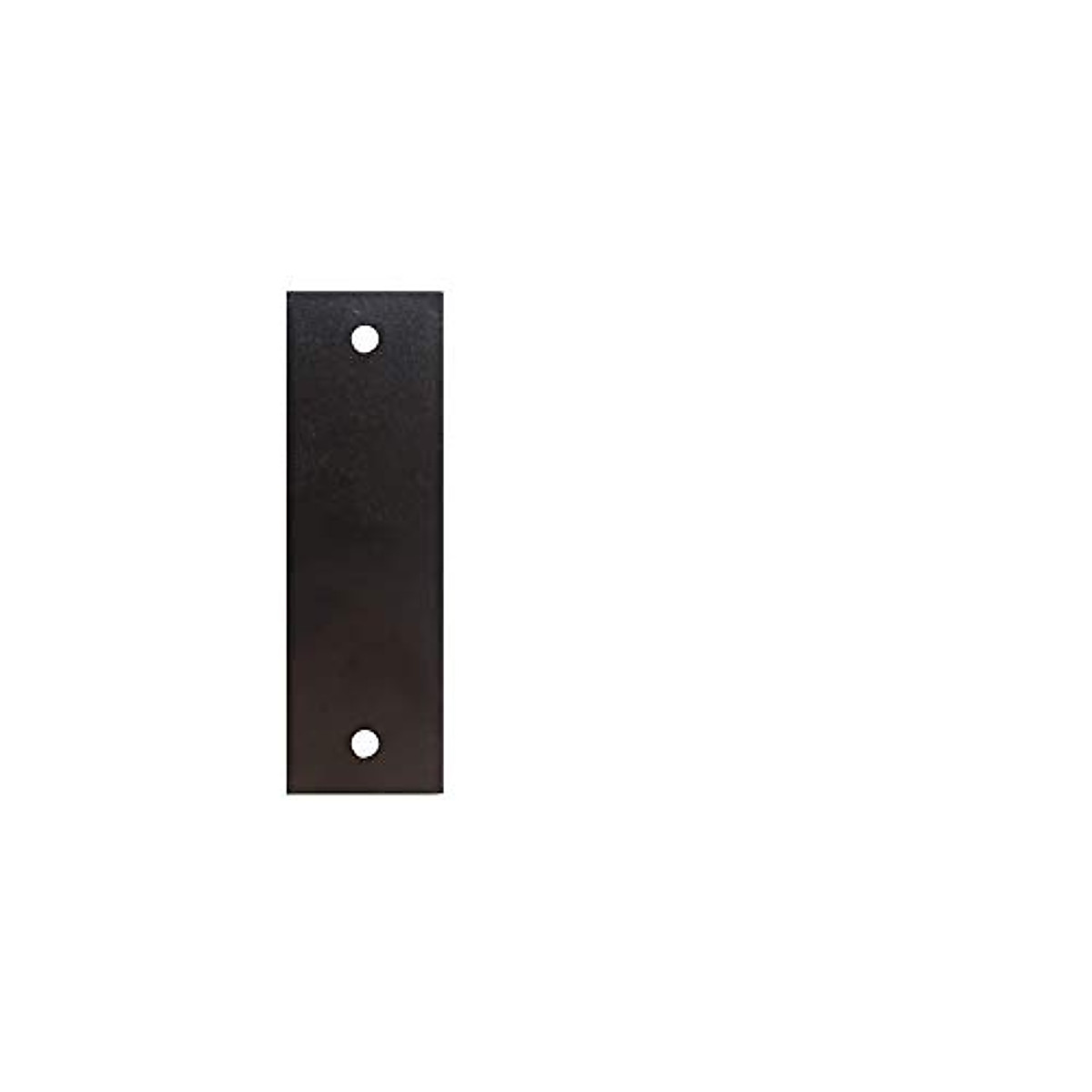 Fpz-bd Running Black 6 inch Sliding Barn Door Finger Pull Set | Heavy Duty Modern Simple Invisible Handle| with Flat Bottom Easy to Install