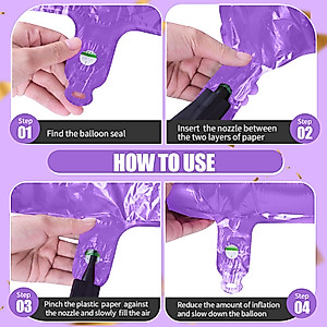 GINZU 40 Inch Purple 60 Number Balloons Big Giant Jumbo Large Number 60 Foil Mylar Balloons for Women Men Purple 60th Birthday Party Supplies 60 Years Old Anniversary Events Decorations