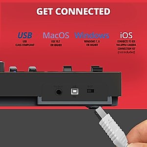 Nektar Impact LX 61+ 61-Key USB MIDI Keyboard Controller