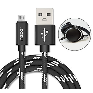 AGOZ Micro USB Charger Cable for Bose SoundLink Color Bluetooth Speaker, 2, 3,Mini 2,Headphones II AE2W,QuitComfort QC20,QC30, QC35,Revolve Plus, SoundSport, UE Boom, WONDERBOOM 2(10ft)