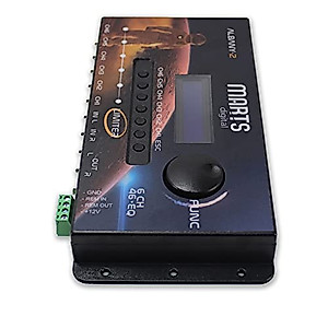 Marts Digital DSP Signal Processor 6 Ch Equalizer Crossover 28 Band Car Audio