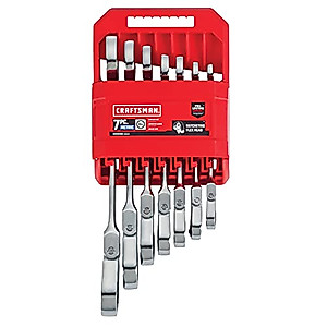 Craftsman CMMT87009 7-Piece Metric Flex Reversible Ratchet Set