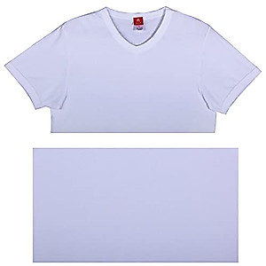 Men's Cotton Short Sleeve Pajama Tops,Short Sleeve Cotton Top,Breathable Casual Sleep Shirt Summer T-Shirt, Pack of 3 (M,B-White)