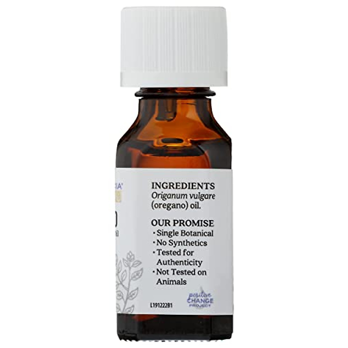 Aura Cacia 100% Pure Oregano Essential Oil, GC/MS Tested for Purity, 15 ml, Origanum vulgare, 0.5 Fl Oz