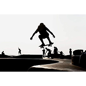 Dreambeauty 31 inch Pro Skateboard Complete,7 Layer Maple Wood Double Kick Concave Skateboards, Tricks Skateboards for Teens, Beginners, Girls, Boys, Kids, Adults (Pray)