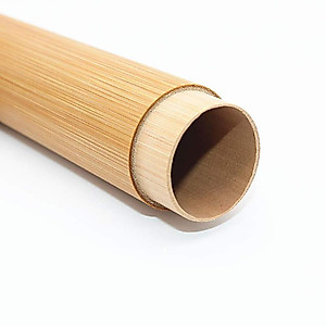 YJYdada Portable Natural Bamboo Toothbrush Case Tube for Travel Eco Friendly Hand Made (Brown)