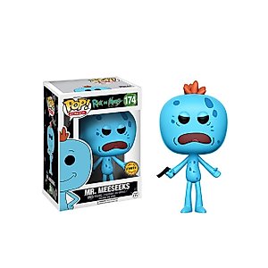 Funko POP Animation Rick and Morty Mr. Meeseeks (Styles May Vary) Action Figure