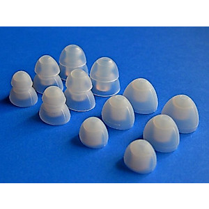 Comfortable (CL) Oval Fit Set Compatible with Klipsch In Ear Earphones - Replacement Ear Adapters Eartips Earbuds Eargels