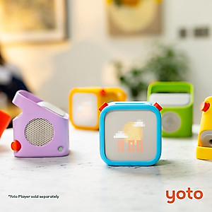 Yoto Player Protective Adventure Jacket - Silicone Carry Case Protects Your Childs Yoto Player from Small Bumps and Wear and Tear - Lilac Petal