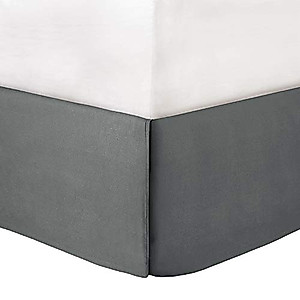 Madison Park Essentials Bed in a Bag Comforter, Vibrant Color Design All Season Down Alternative Cover with Complete Cotton Sheet Set, King(104"x92"), Saben, Stripe Aqua 9 Piece