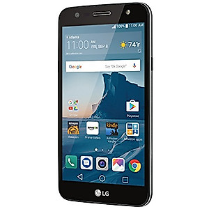 LG X charge - 16 GB – Unlocked (AT&T/Sprint/T-Mobile) - Titanium - Prime Exclusive - with Lockscreen Offers & Ads