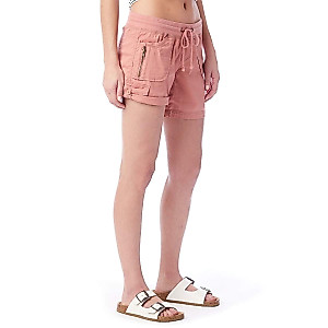 Unionbay Women's Christy Stretch Knit Waist Convertible Short, Prairie, Small